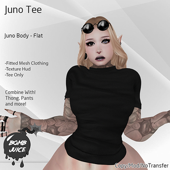 Second Life Marketplace - Bomb Juice - Tee [Flat] Juno